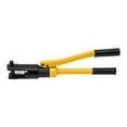 Yellow Manual Wire Balustrade Crimper Hydraulic Crimping Tool 26455 lbs ...