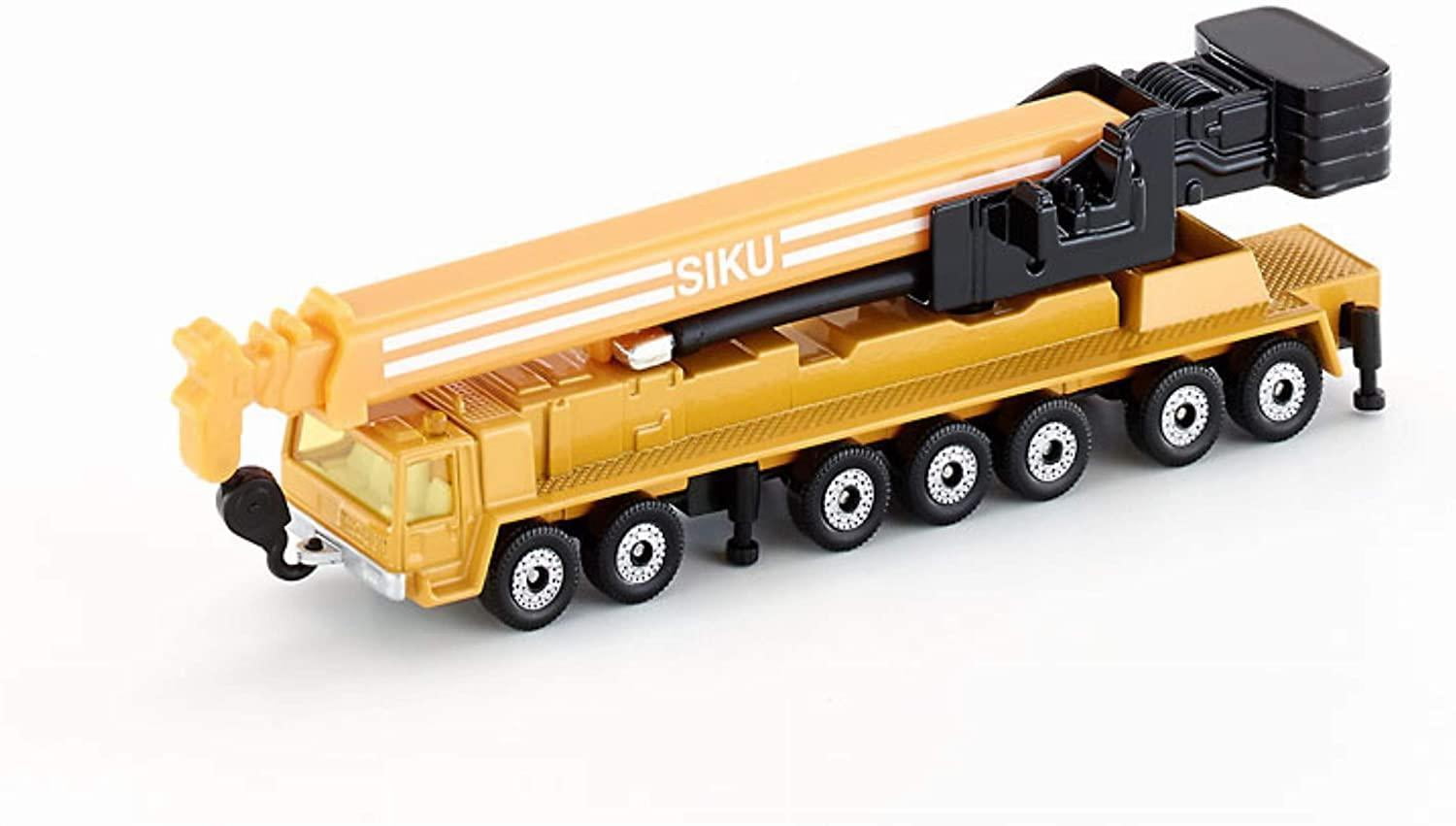 Yellow Mega Lifter Crane Truck by SIKU 1623 - Walmart.com