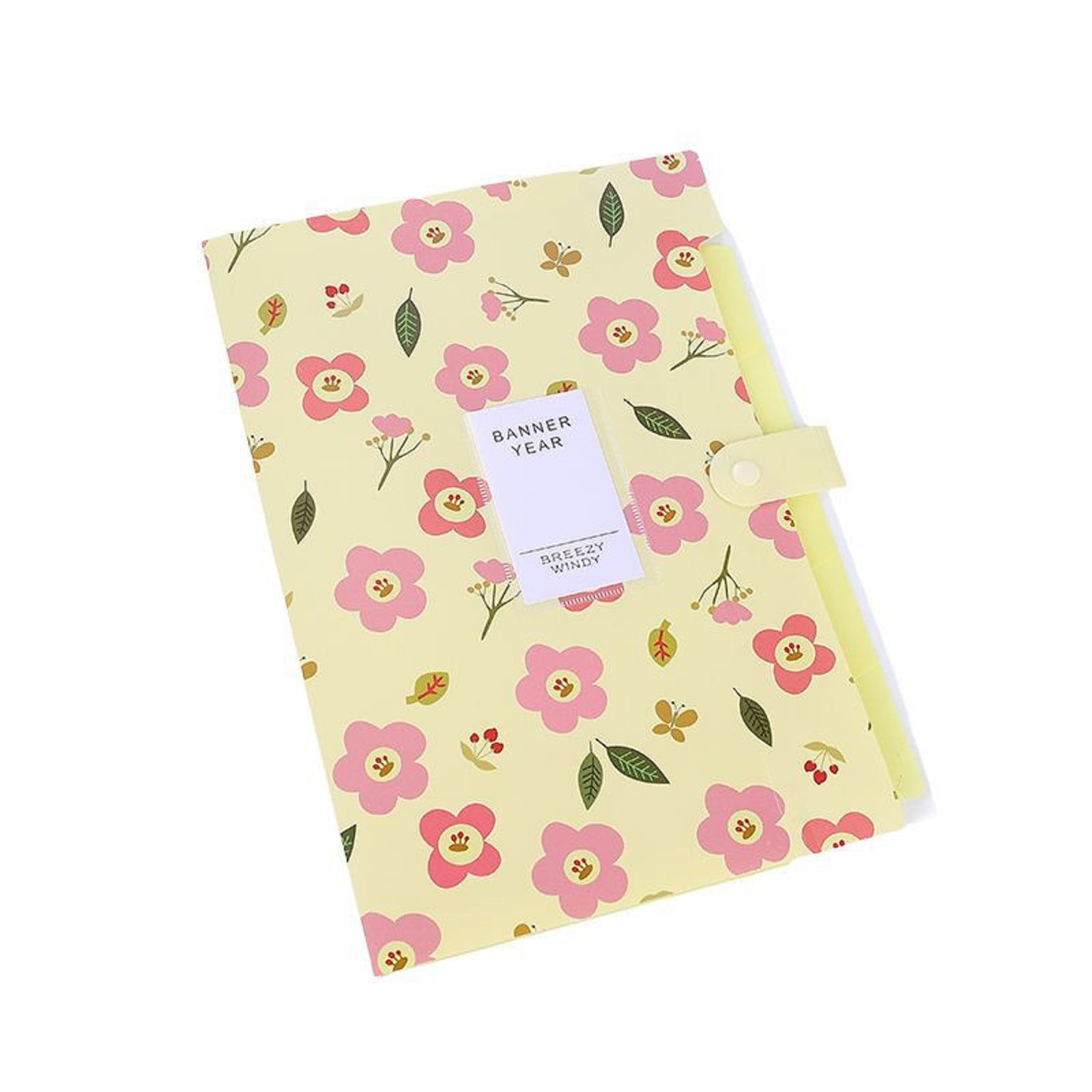Yellow Multi-Page Document Storage Folder Organizers and Storage, File ...
