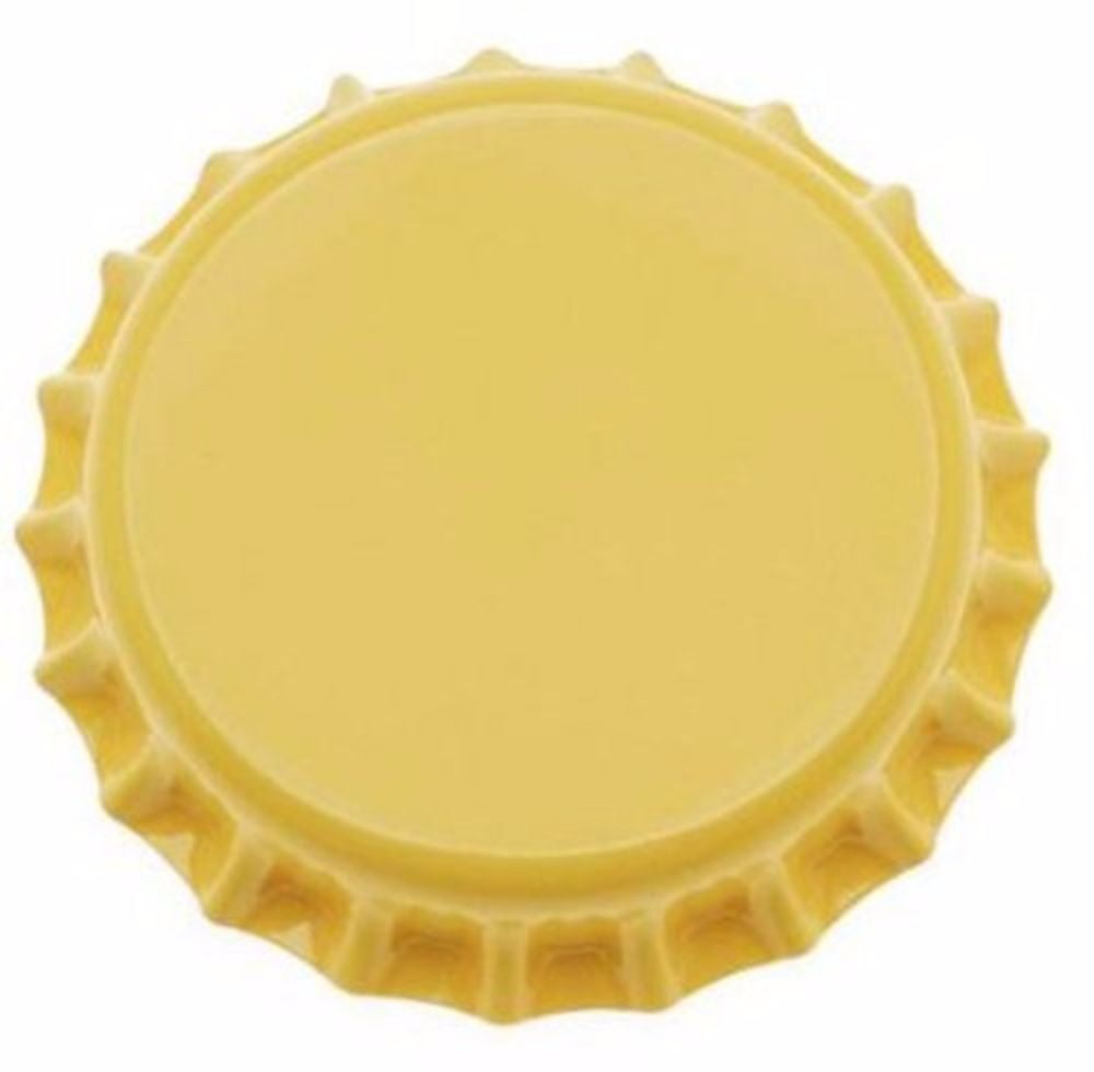 Yellow Oxygen Barrier Crown Caps 144 Count - Walmart.com