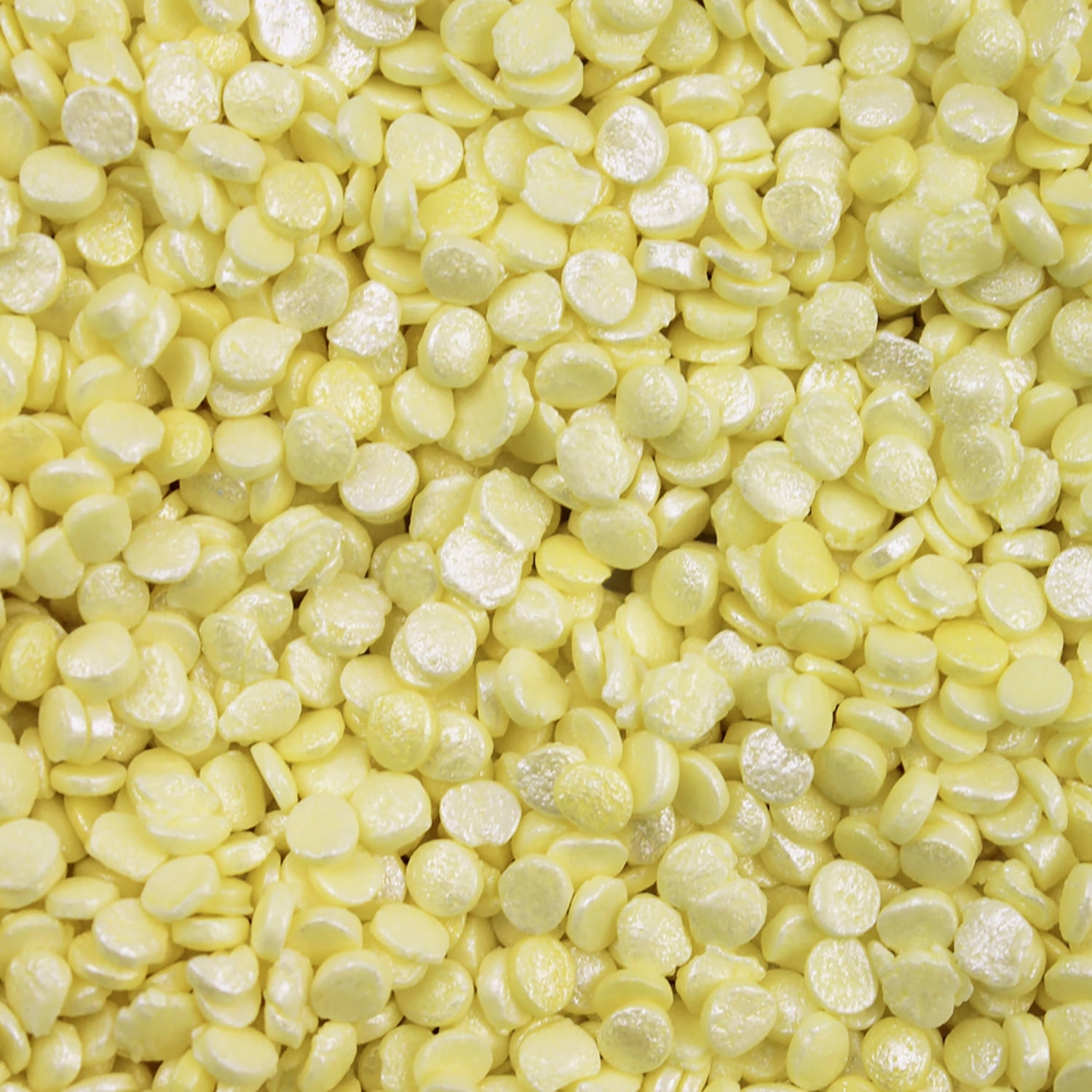 Yellow Pearl Confetti Sprinkles (1/2 cup) Sprinkles for Cake Decorating ...