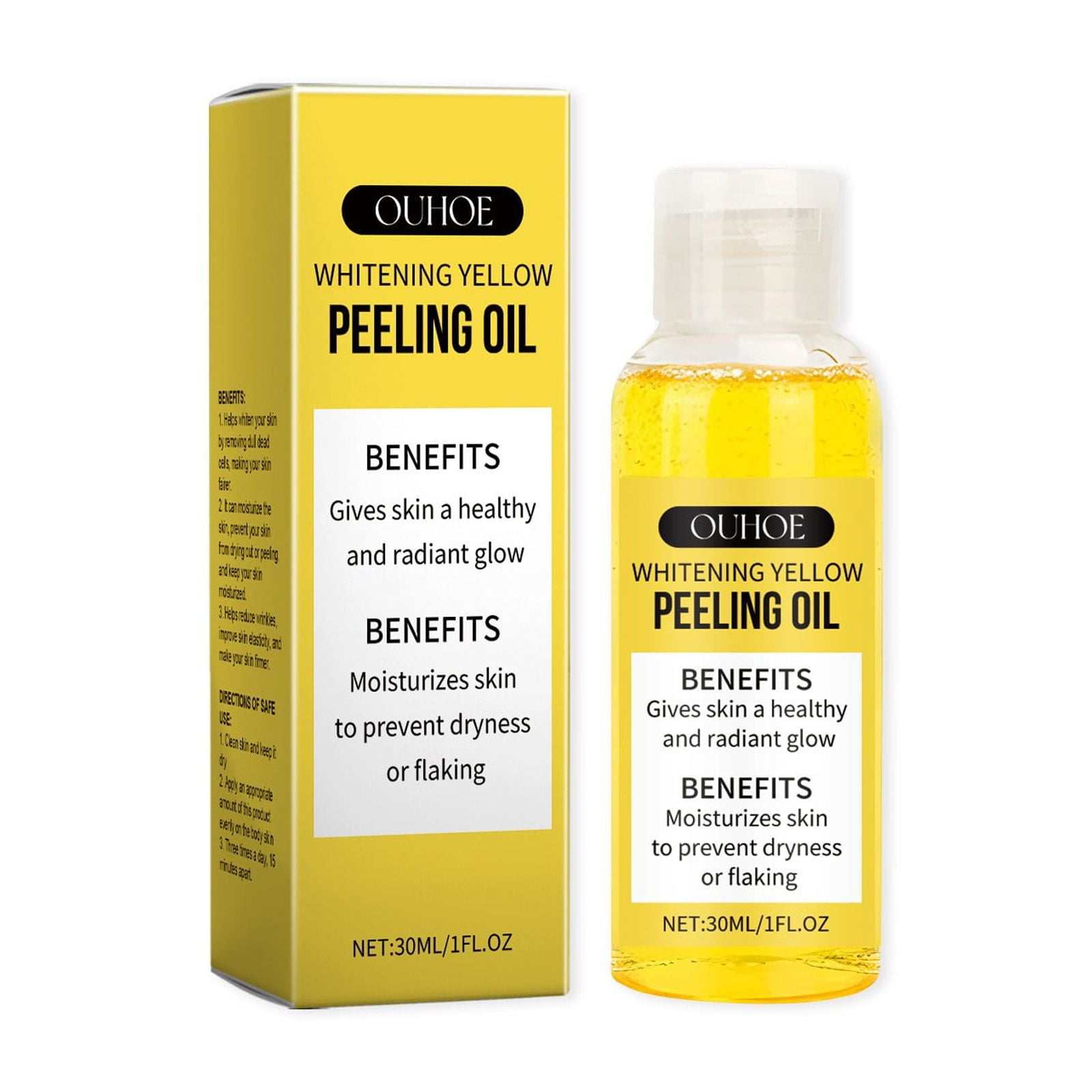 Yellow Peeling Oil For Dark Peel Dead Skin With Peptide Bad Skin ...