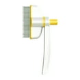 Yellow Pet Hair Removal Comb Flea Comb 360 Degree Rotating ...