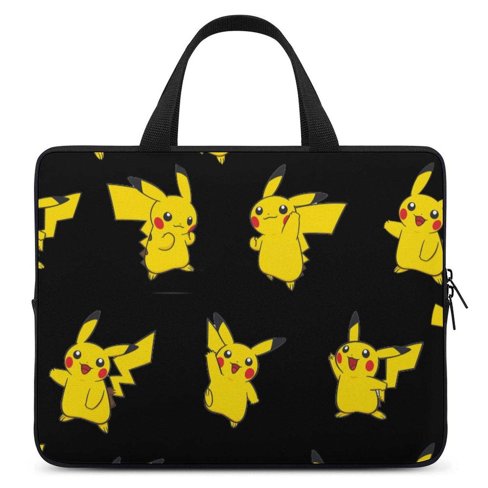 Yellow Pokémon-Pikachu 13 Inch Laptop Bag,Expandable Computer Bag ...