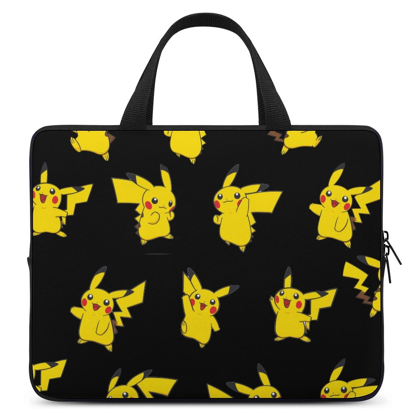 Yellow Pokémon-Pikachu 17 Inch Laptop Bag,Expandable Computer Bag ...