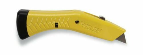 Yellow Quick Change Heavy Duty Utility Knife and Plastic Holster (357 ...