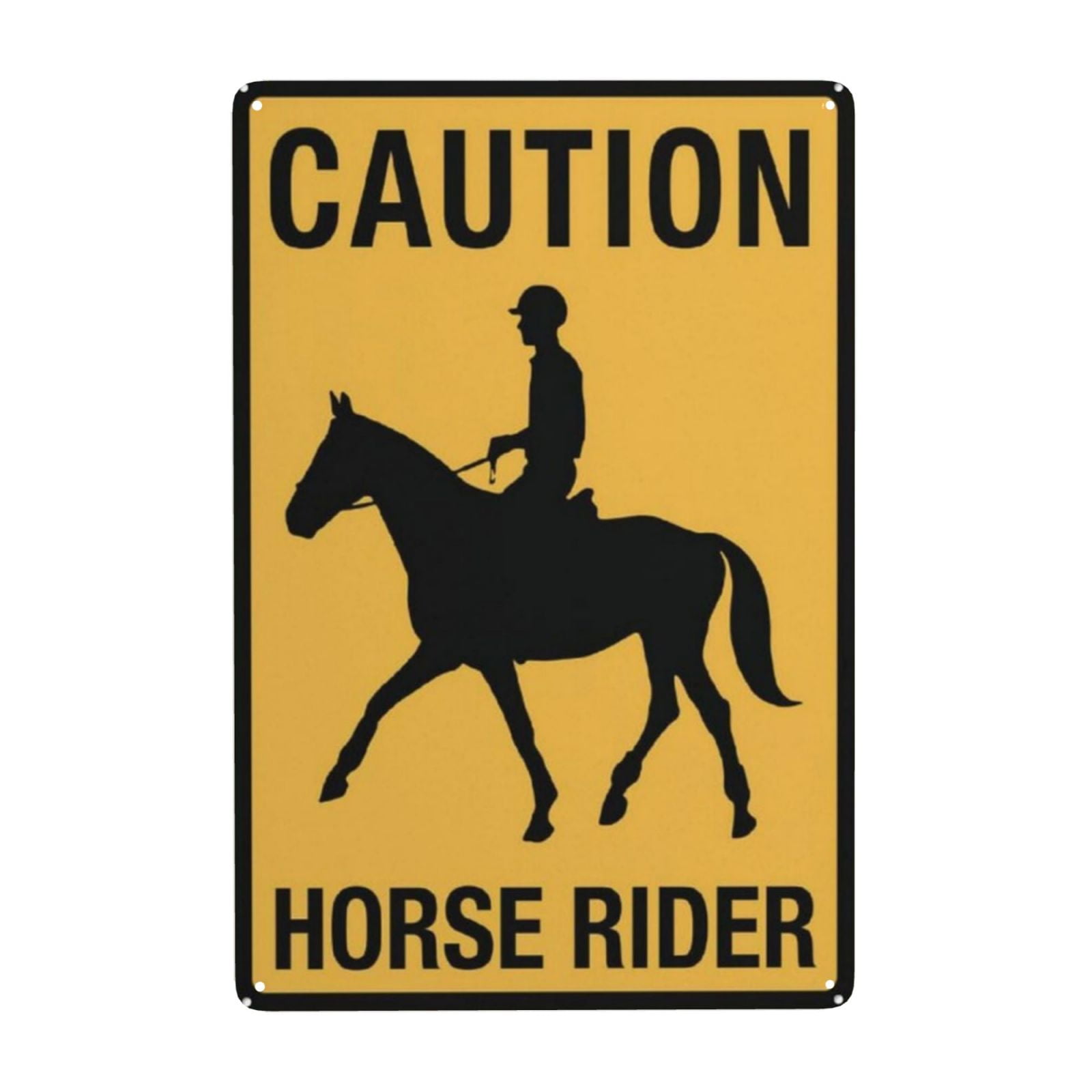 Yellow Recycling Symbol Sign Outdoor Metal Sign Wall Decor Vintage ...