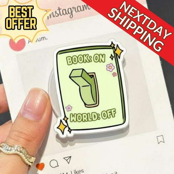 Yellow/Red Orchid flower MagSafe phone grip - Walmart.com