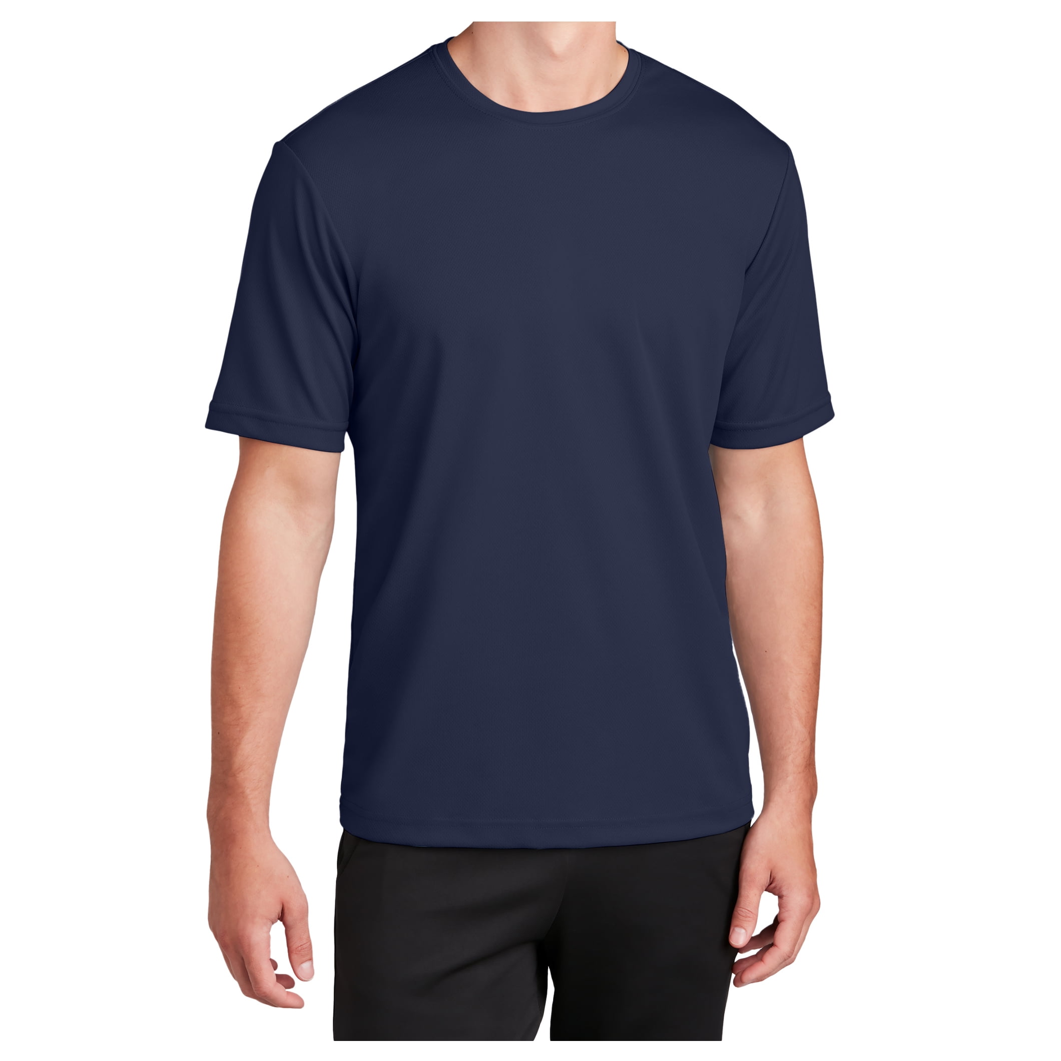 Yellow Rooster Men's PosiCharge RacerMesh Tee True Navy M - Walmart.com