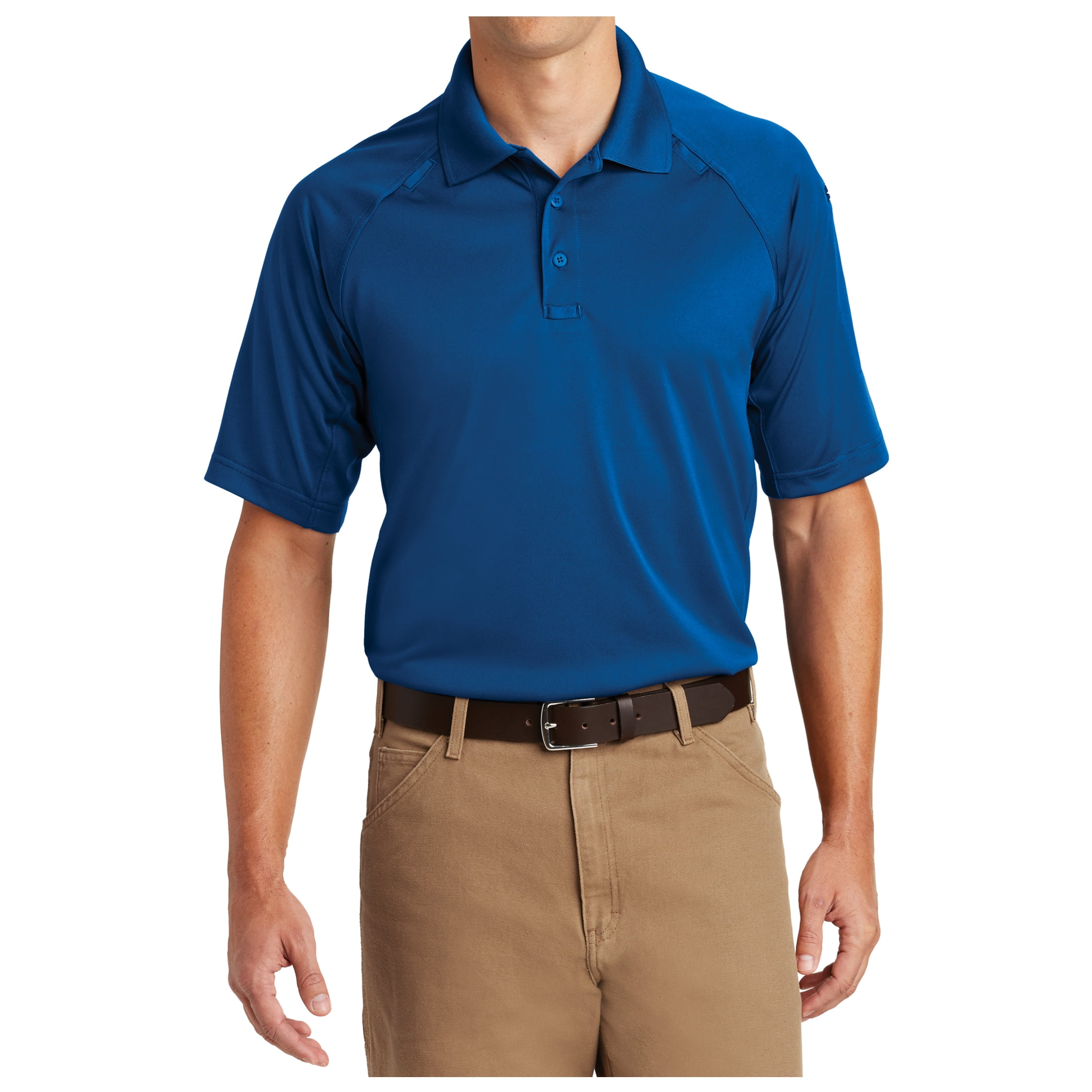 Yellow Rooster Men's Select Snag-Proof Tactical Polo Royal S - Walmart.com