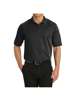 3-Pack Men's Regular-Fit Short Sleeve Pique Polo Shirts with Ribbed Collar & Armbands, Sizes S ...