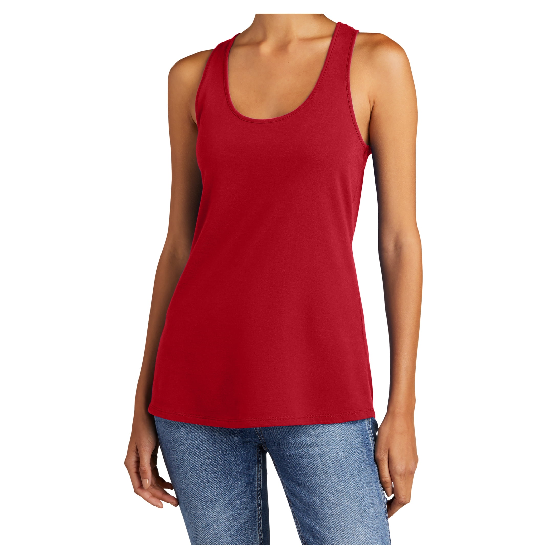 Yellow Rooster Women’s Sleeveless V.I.T. Racerback Tank Classic Red 4XL ...