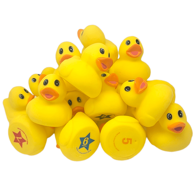 Kids Yellow Rubber Ducky Matching Game (20 Pack) 1 to 10 Numbers ...