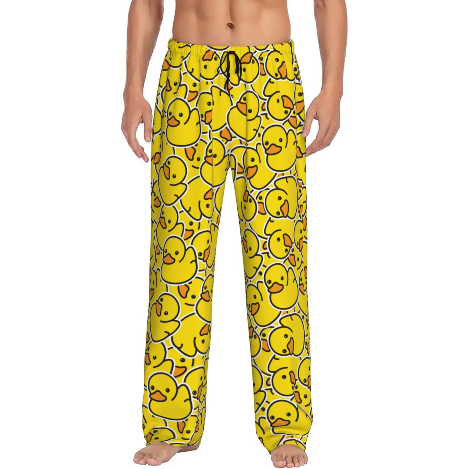 Yellow Rubber Duck Men'S Pajama Pants Soft Sleep Lounge Pants Pjs ...