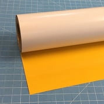 Yellow Siser Easyweed 15" x 5' (feet) Iron on Heat Transfer Vinyl Roll ...