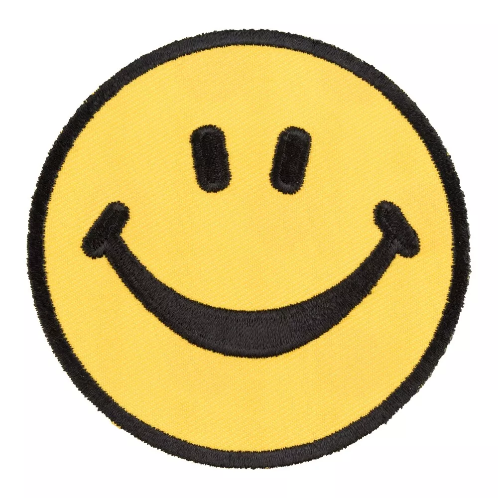 Yellow Smiley Face Patch, Children's Patches - Walmart.com