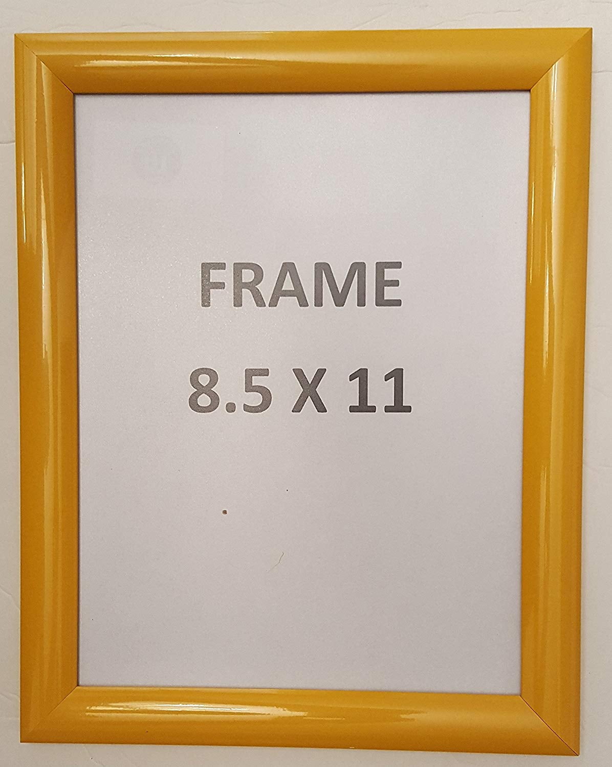 Yellow Snap Poster Frame/ Picture Frame / notice frame 8.5 x 11 Front ...