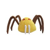 Yellow Spider Cartoon Plush Doll Toy, Children's Rag Stuffed Animal ...