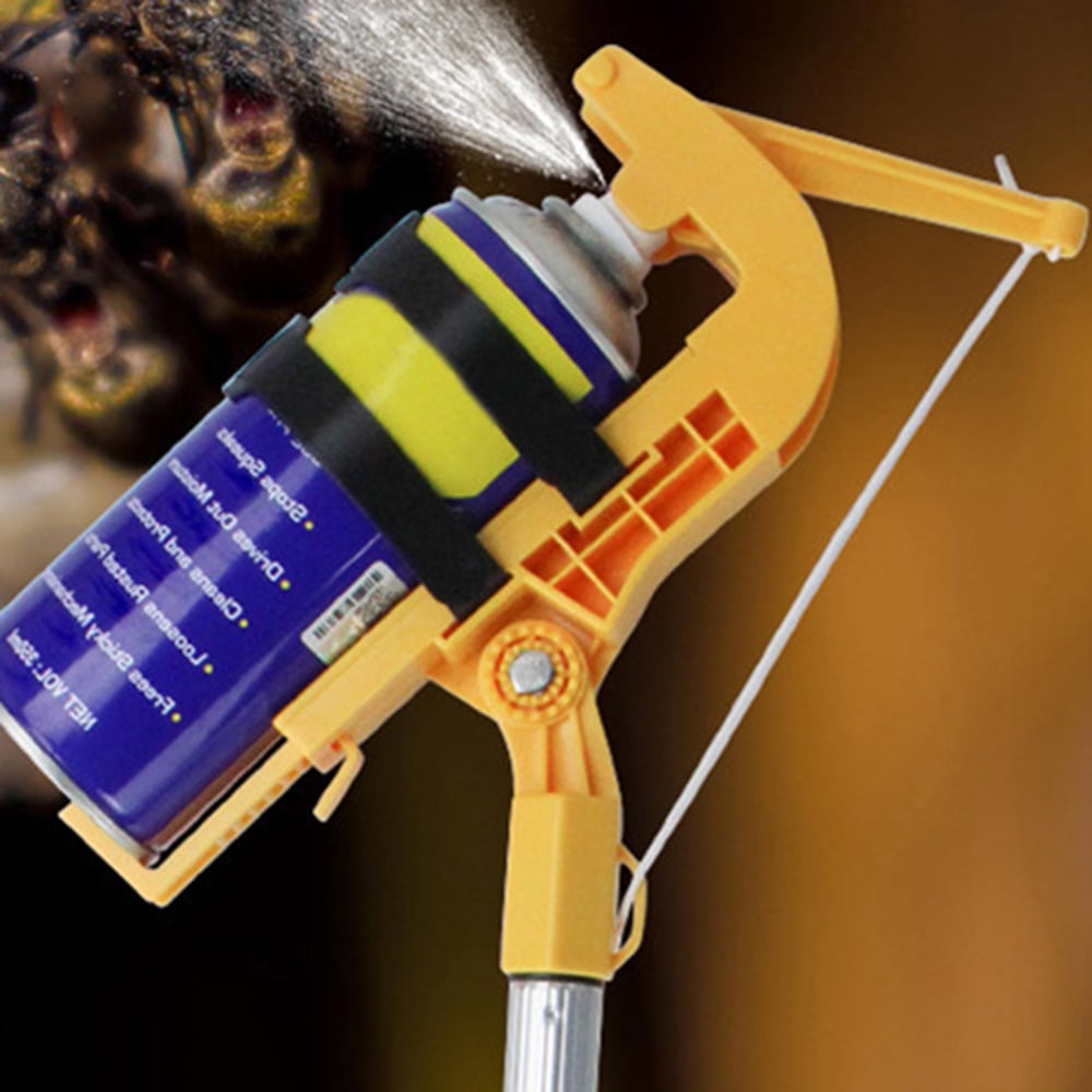 Yellow Spray Paint Can Holder Extender, Adjustable Sprayer Extension ...