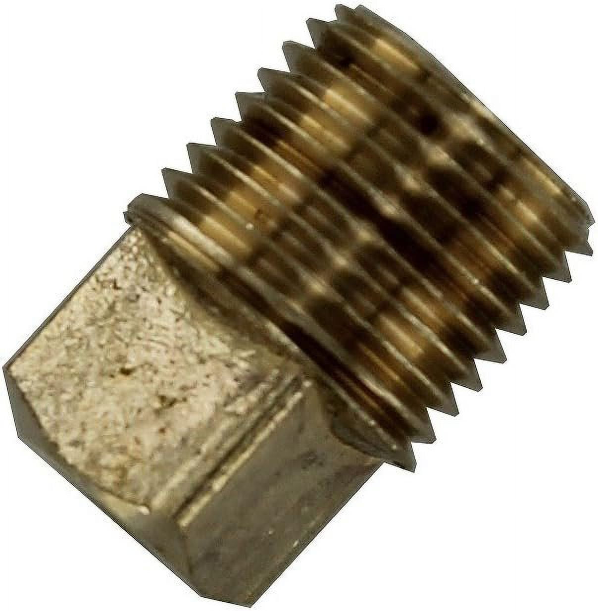 Yellow Square Head Brass Plug - Walmart.com