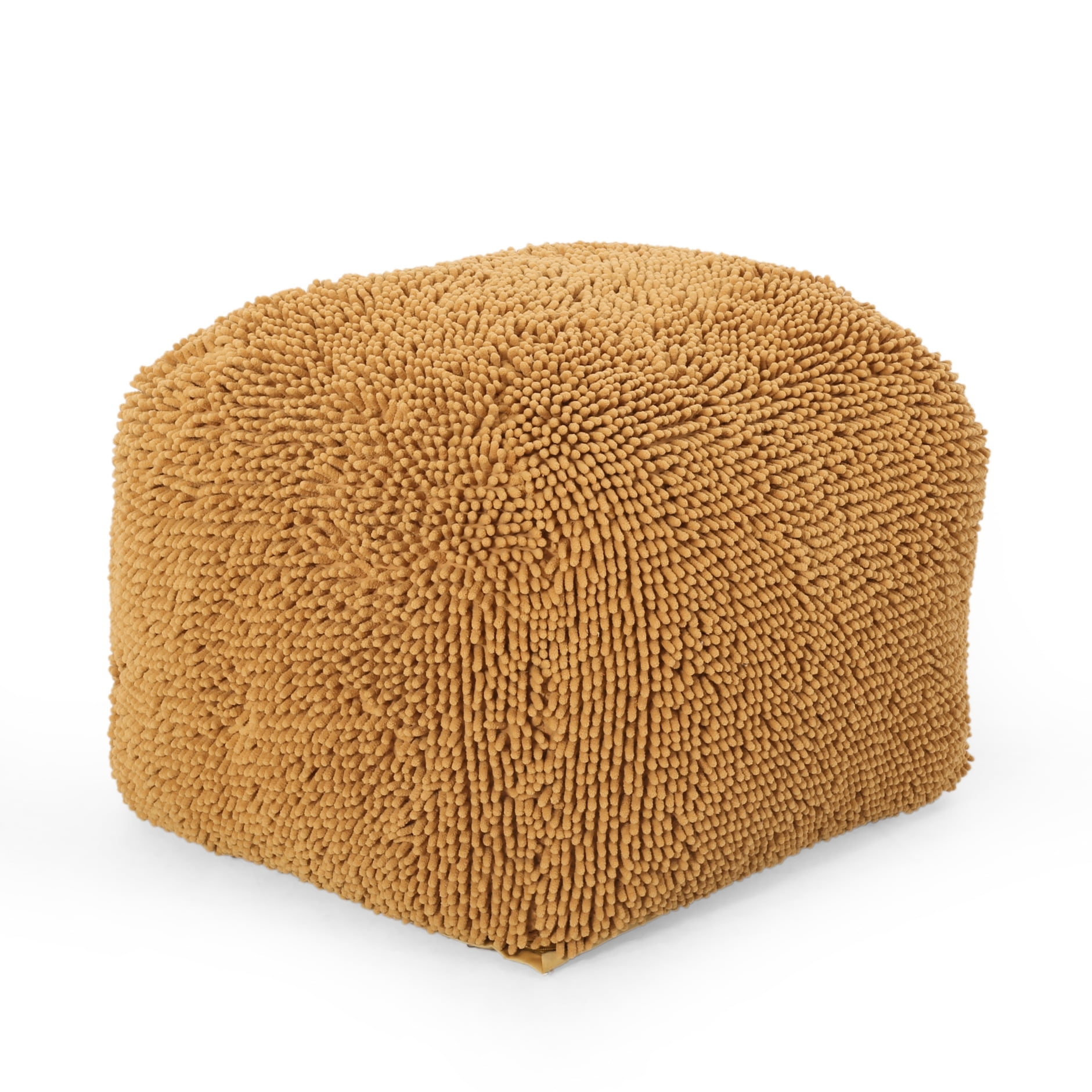 Yellow Square Pouf | Fun - themed and Comfortable Seating | Soft ...