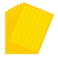 Yellow Sticker Label Sheets Bulk Printable Paper Labels 1 inch x 0.375 ...