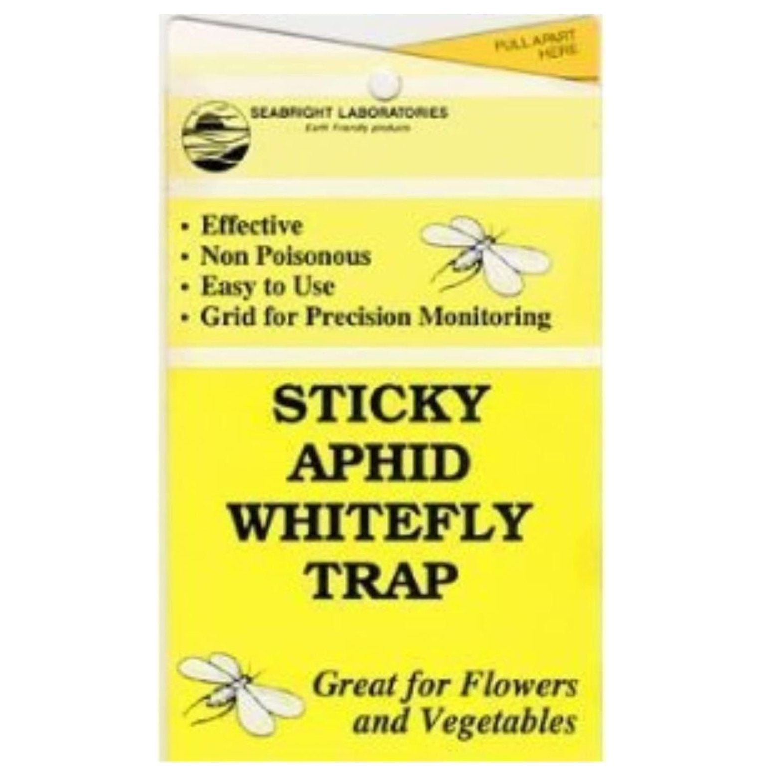 Yellow Sticky Aphid Whitefly Trap Pack of 15 - Walmart.com