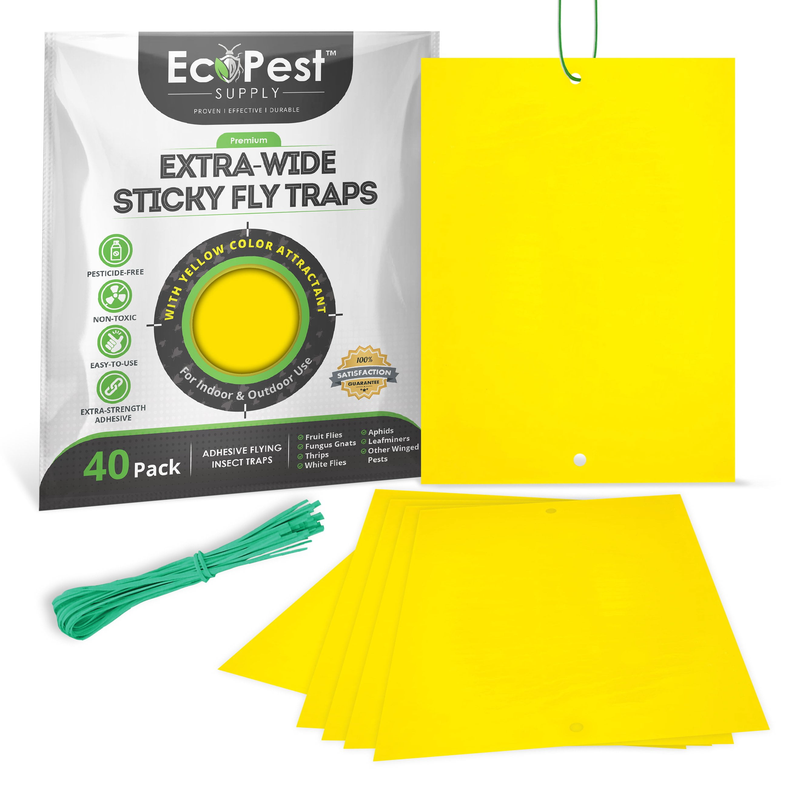 yellow-sticky-fruit-fly-and-gnat-traps-40-pack-extra-large-fly