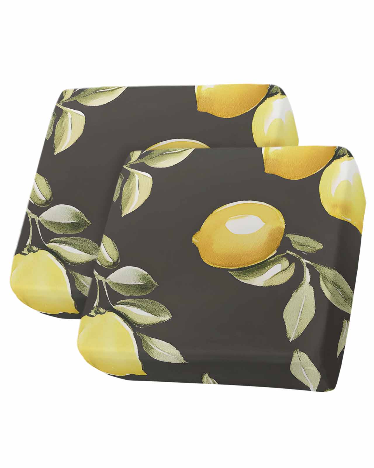 Yellow Summer Lemon Sofa Couch Cushion Covers Washable, Removable ...