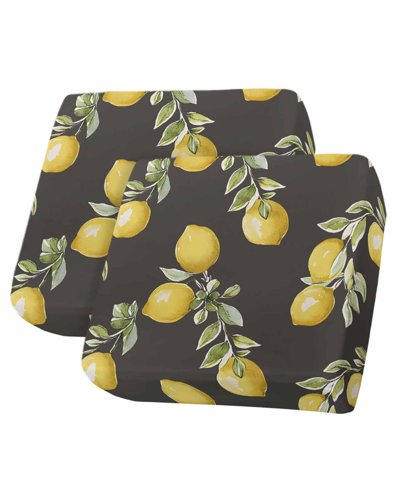 Yellow Summer Lemon Sofa Couch Cushion Covers Washable, Removable ...