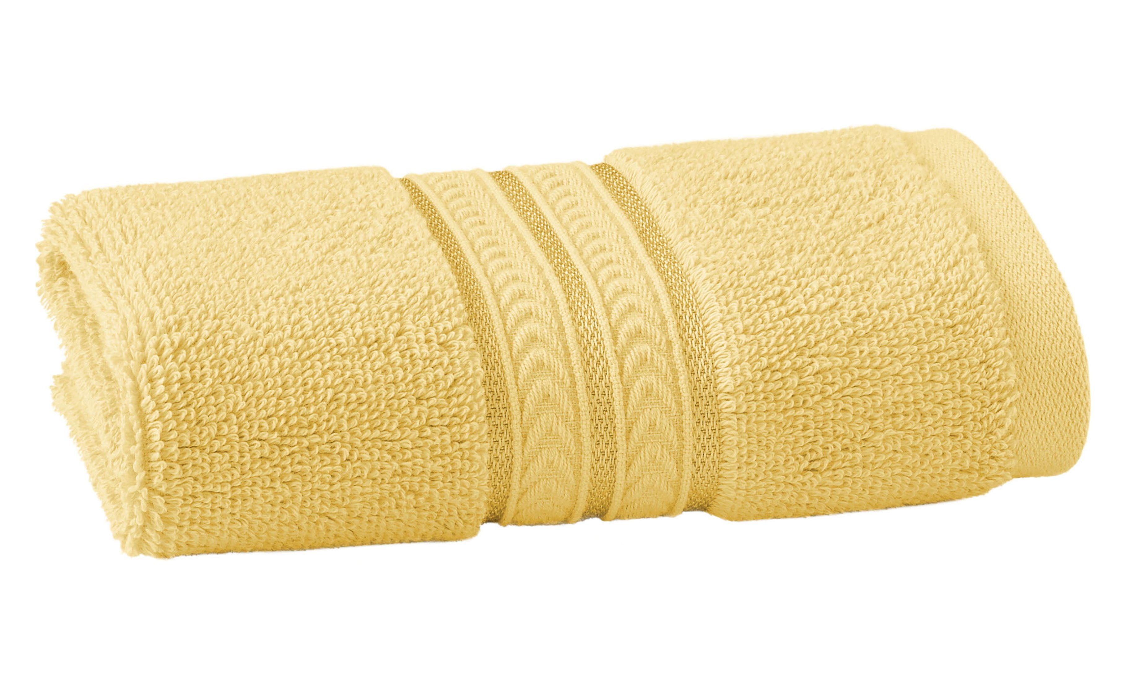 Yellow Sundial Washcloth, Better Homes & Gardens Thick and Plush Towel ...