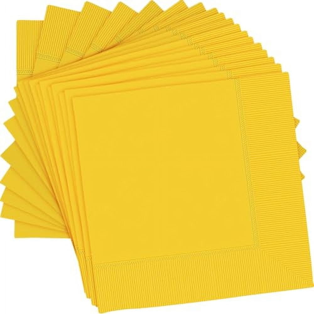 Yellow Sunshine Lunch Napkins - Walmart.com