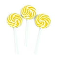 Yellow Swirl Pop - Edibles - 24 Pieces - Walmart.com