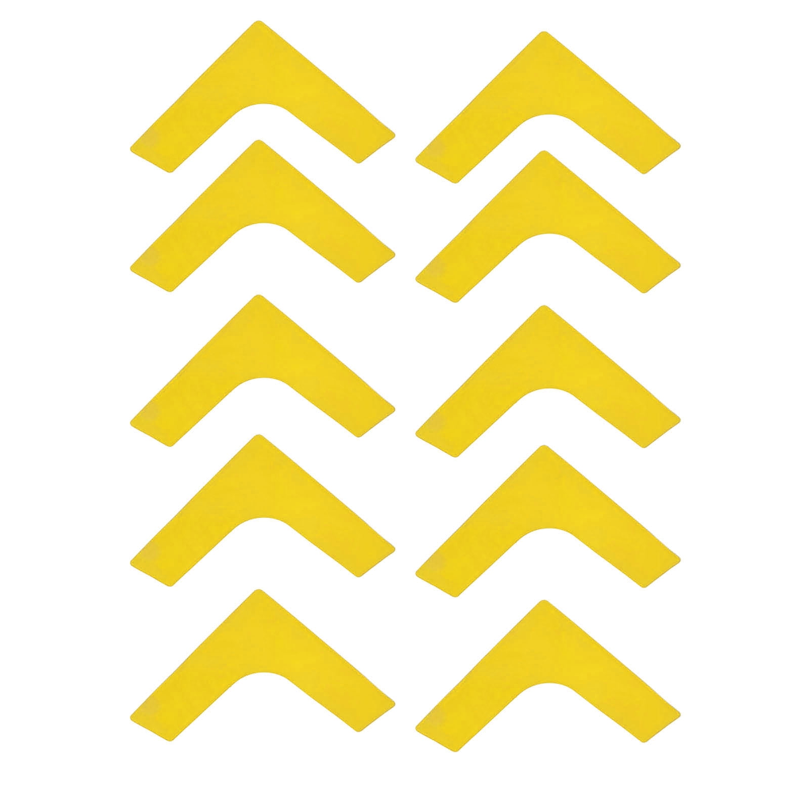 Yellow Tennis Court Line Markers, 10 PCS, Right Angle Plane Landmark ...