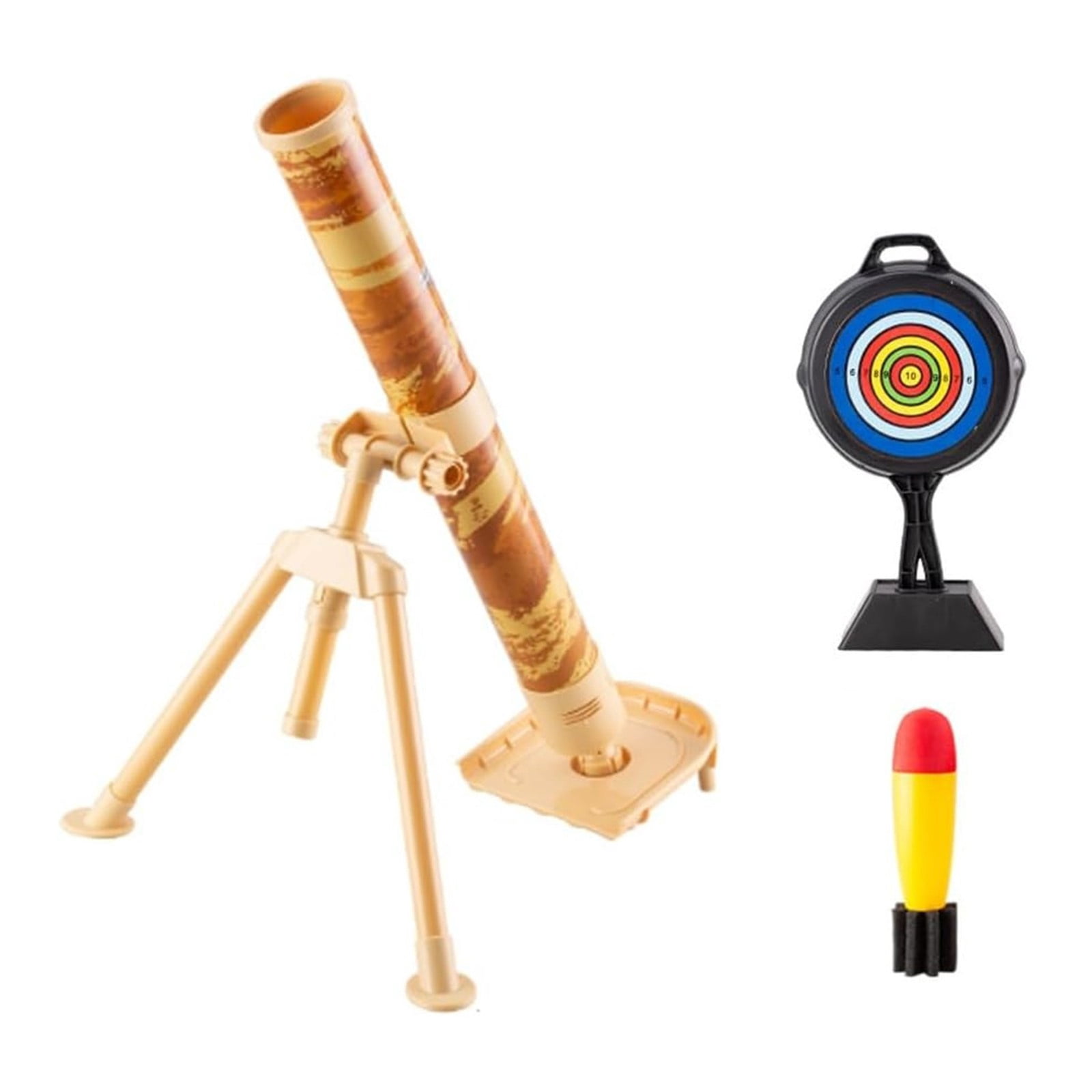 Yellow Toy Mortar Yellow Childrens Plastic Toys Outdoor Interactive ...