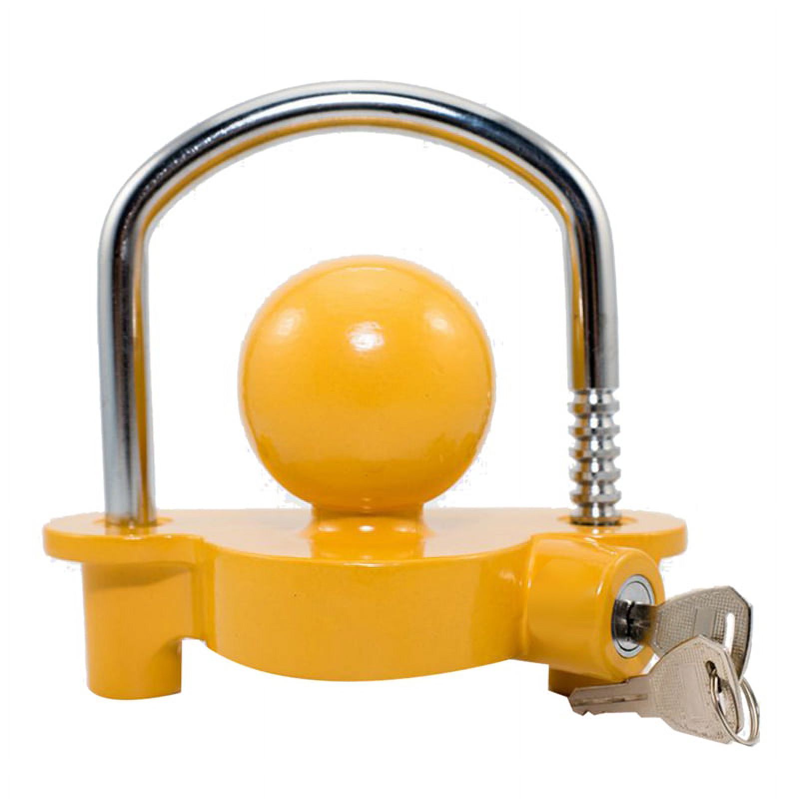 Yellow Trailer Coupling Locks Locks Car Locks Accessories Trailer Locks ...