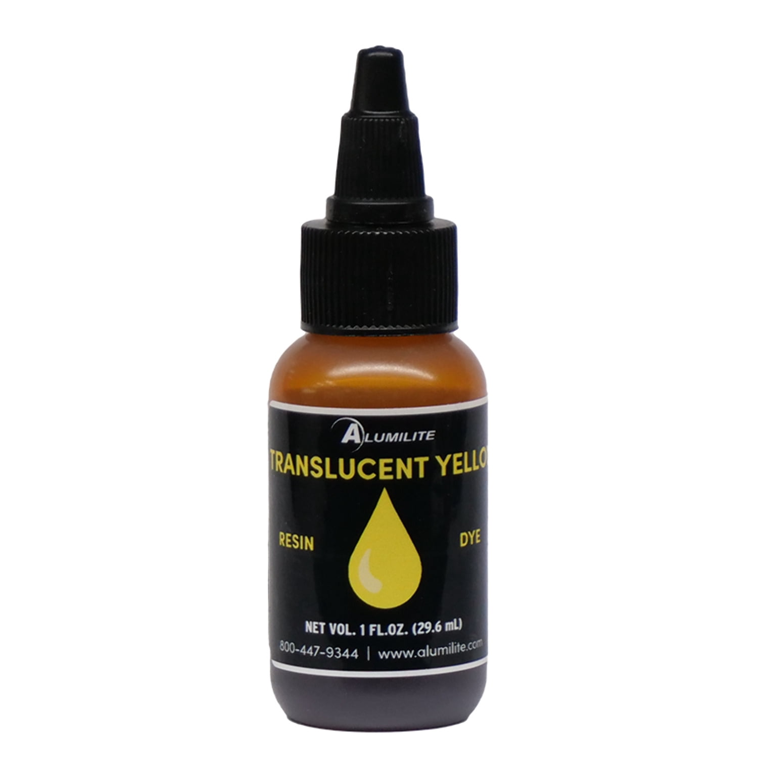Yellow Translucent Dye (Alumilite) Liquid Dye for Coloring Epoxy Resin ...