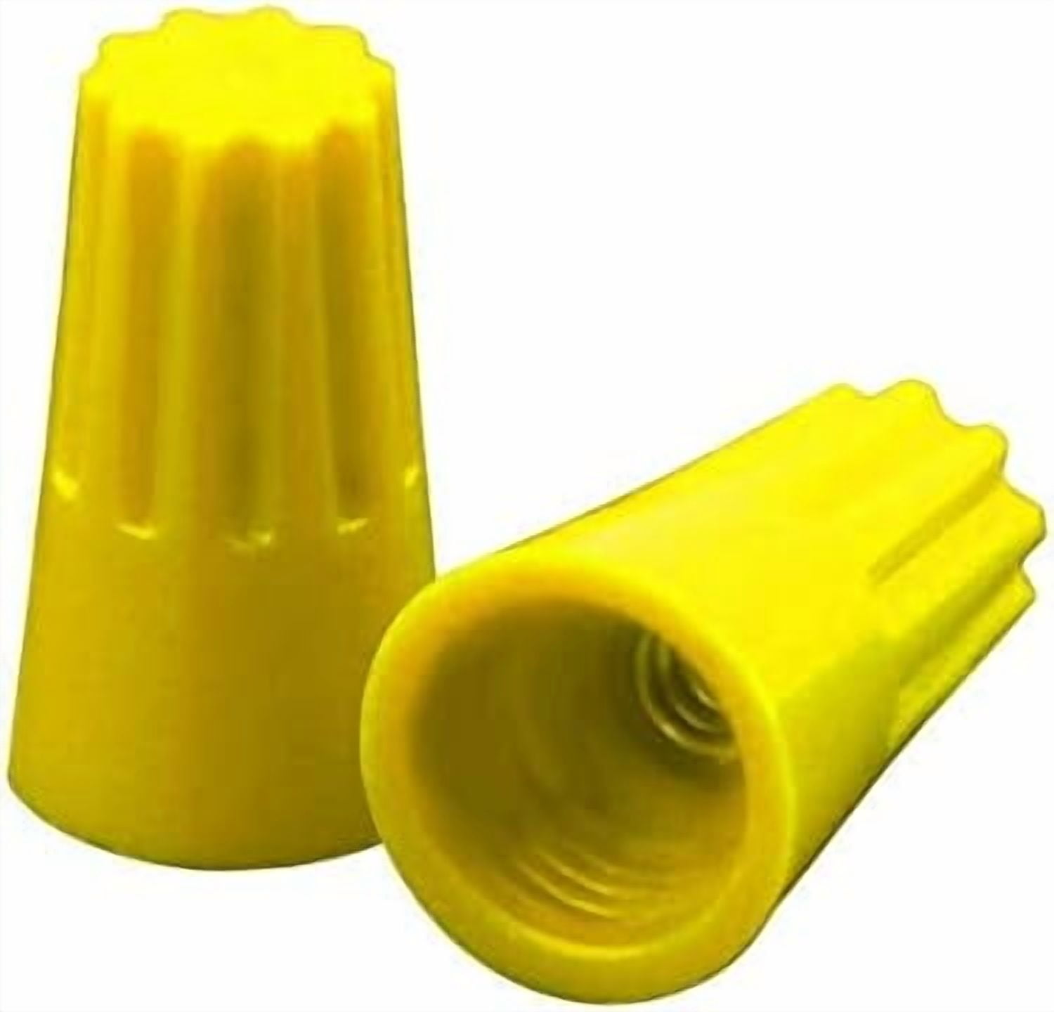 Yellow Twist Terminal Wire Connectors 18-12 Gauge Wire Caps Wire Nuts ...