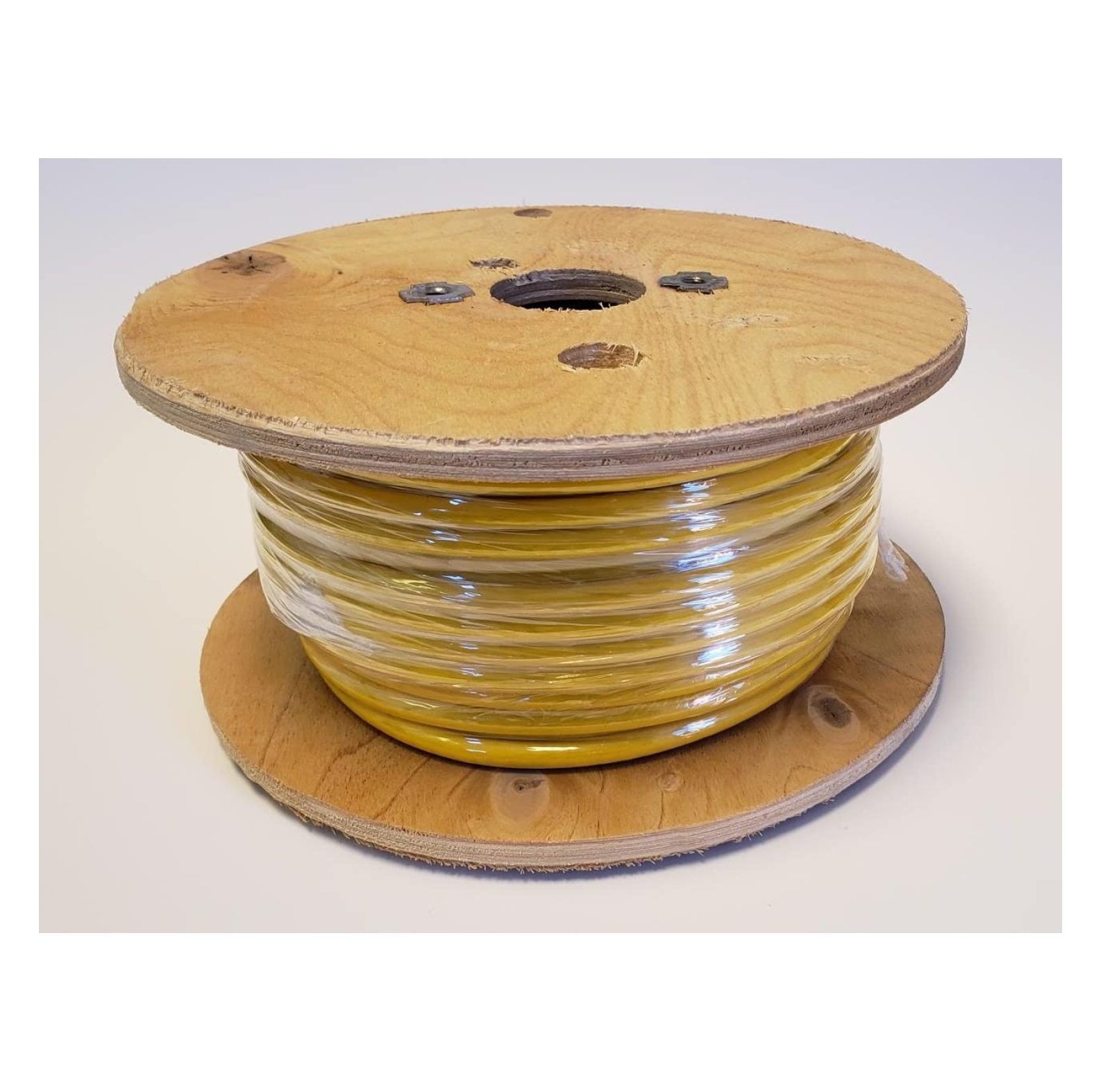 Yellow Vinyl Coated Wire Rope Cable, 3/16" - 1/4", 7x19: 50 ft, 100 ft ...