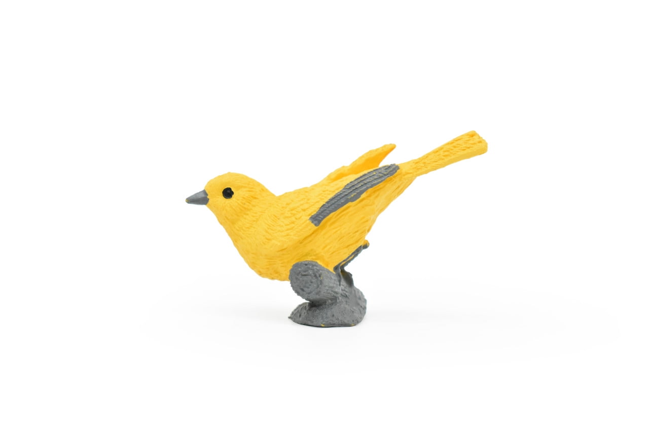 Yellow Warbler, Very Nice Rubber Bird, Educational, Realistic, Hand ...