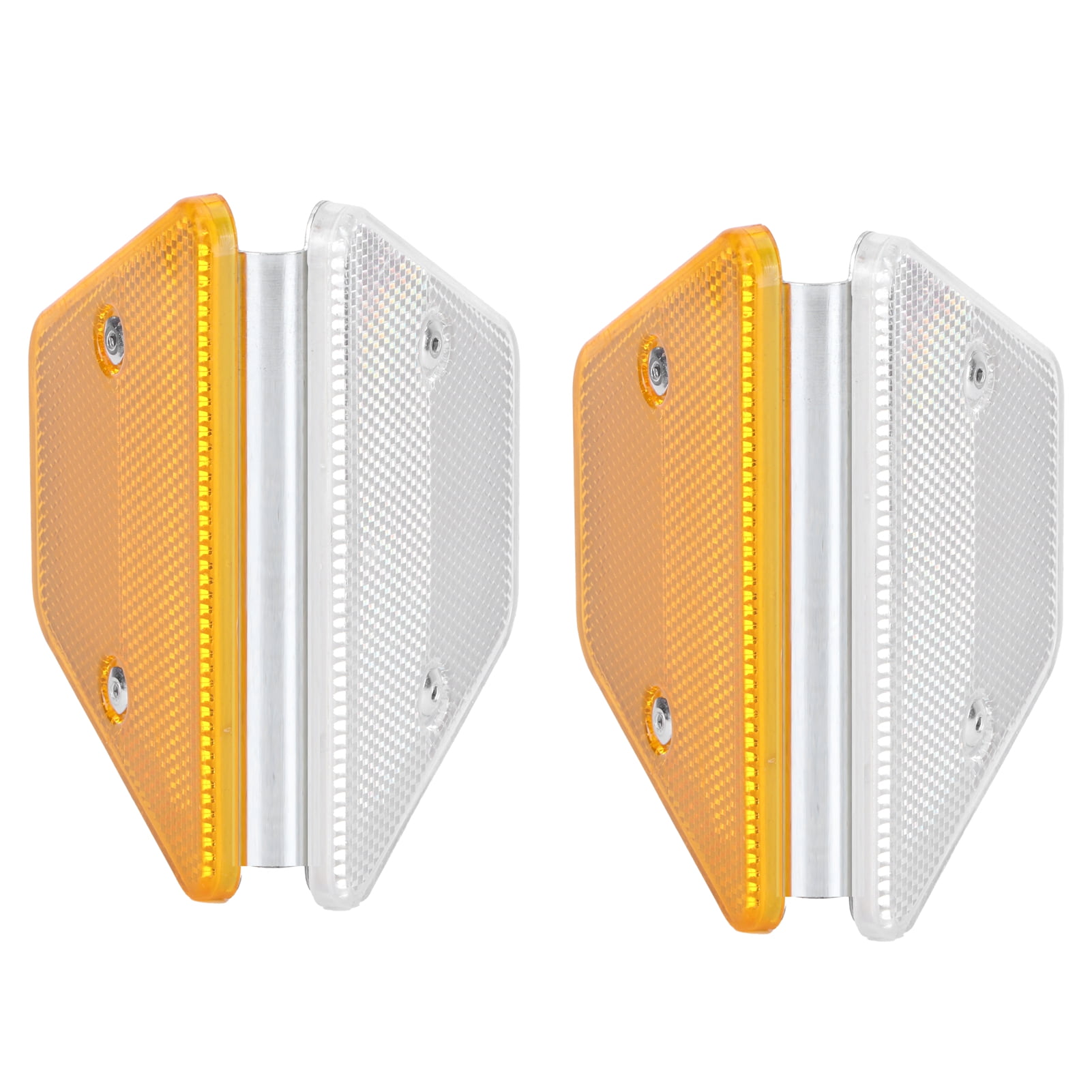 Yellow & White Trapezoidal Double Brackets for Traffic Guidance Highway ...
