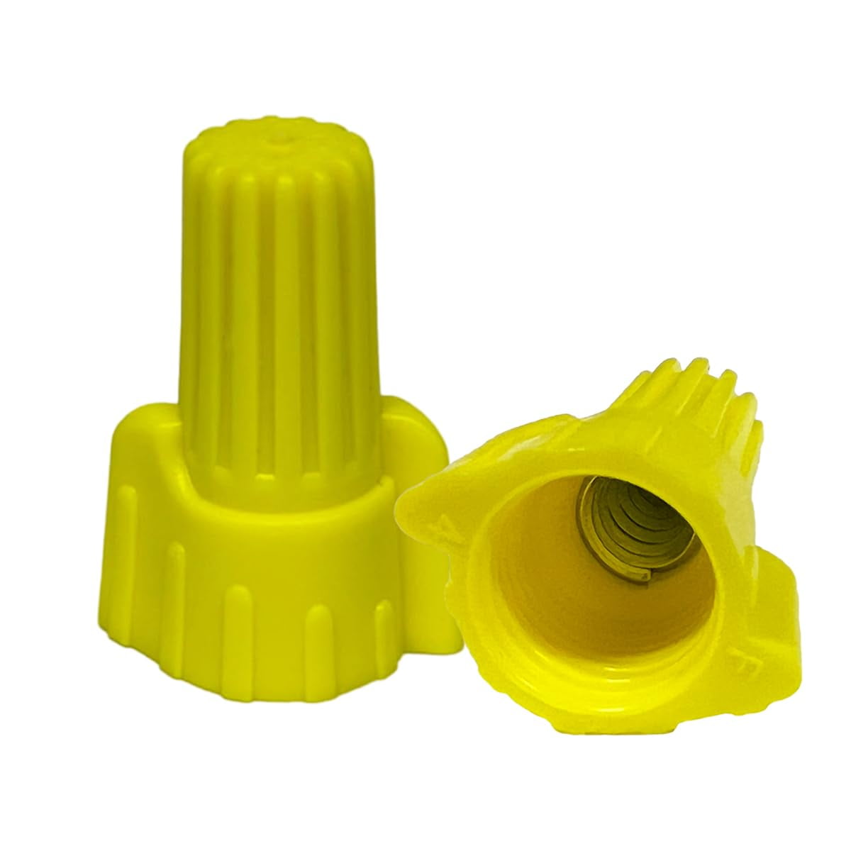 Yellow Winged Wire Connectors Nuts 10 Pcs Screw-On Electrical ...