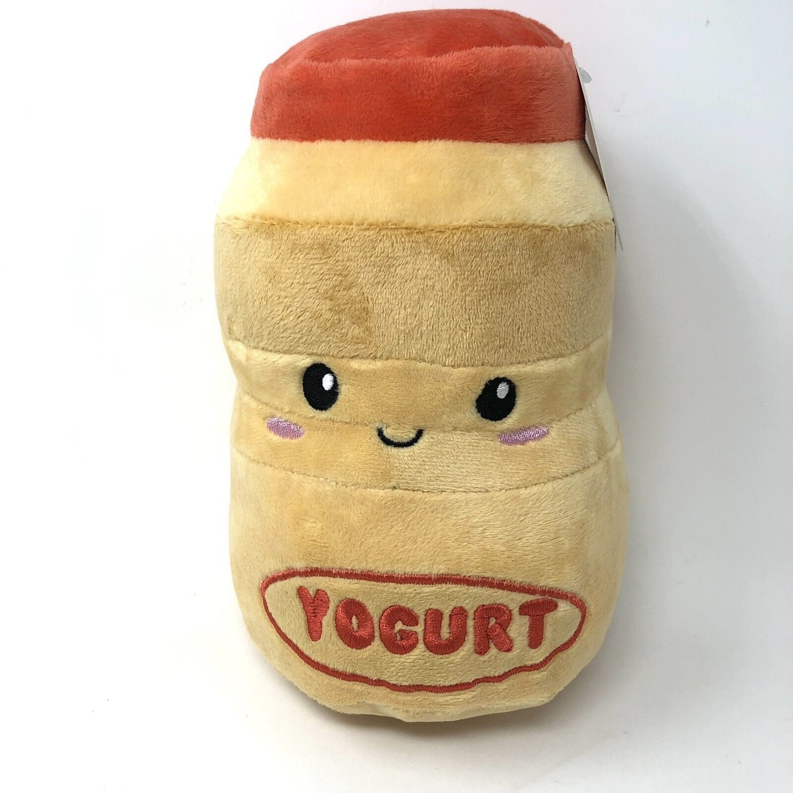 Yellow Yogurt Soft Plush Healthy Food Plushie Toy 9 inch - Walmart.com