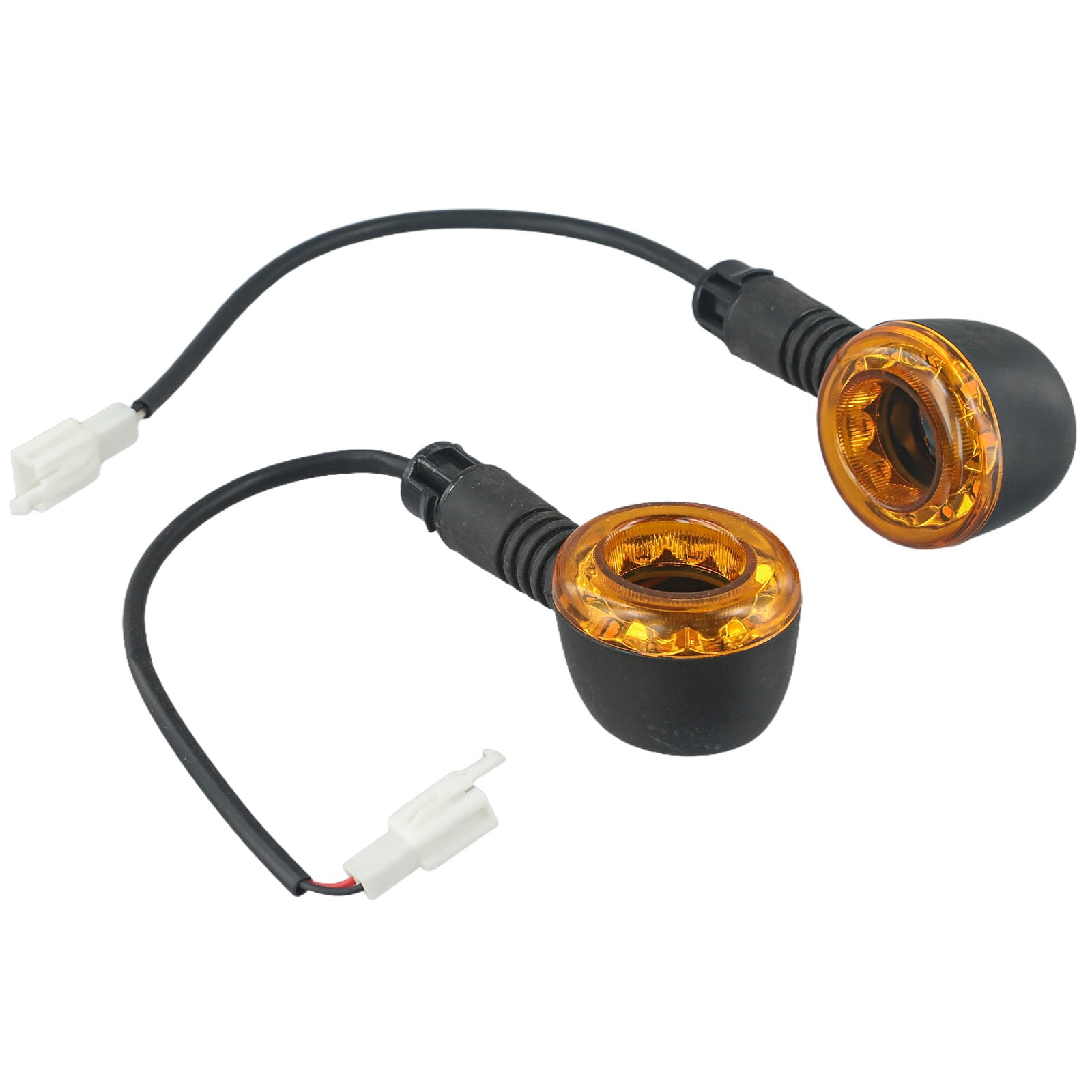 Yellow and Black Electric Turn Signal Indicator for Escooters and Bikes ...