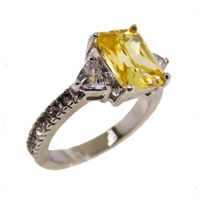 Yellow White Crystal