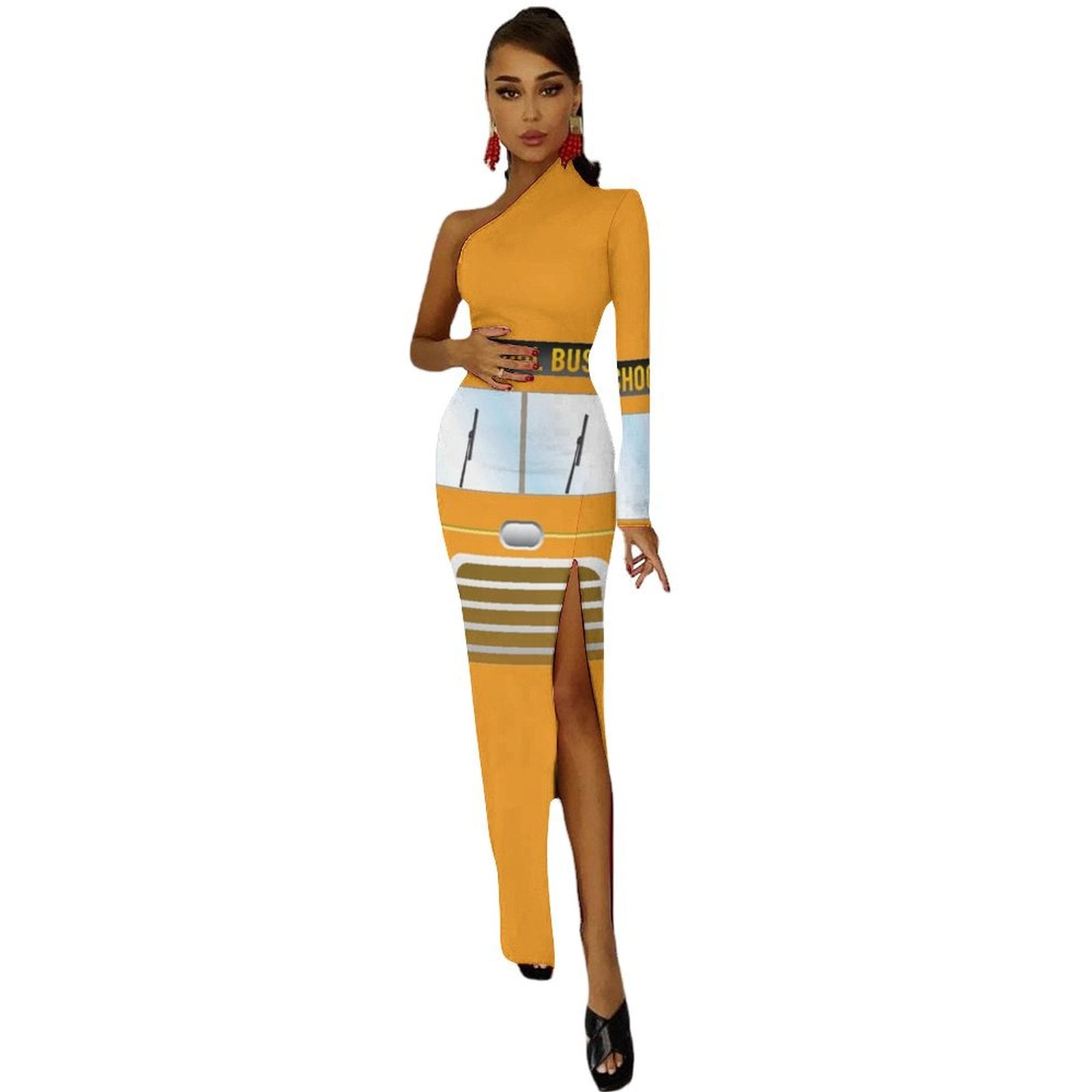 Yellow school bus costume - Perfect gift for husband and wife Half ...