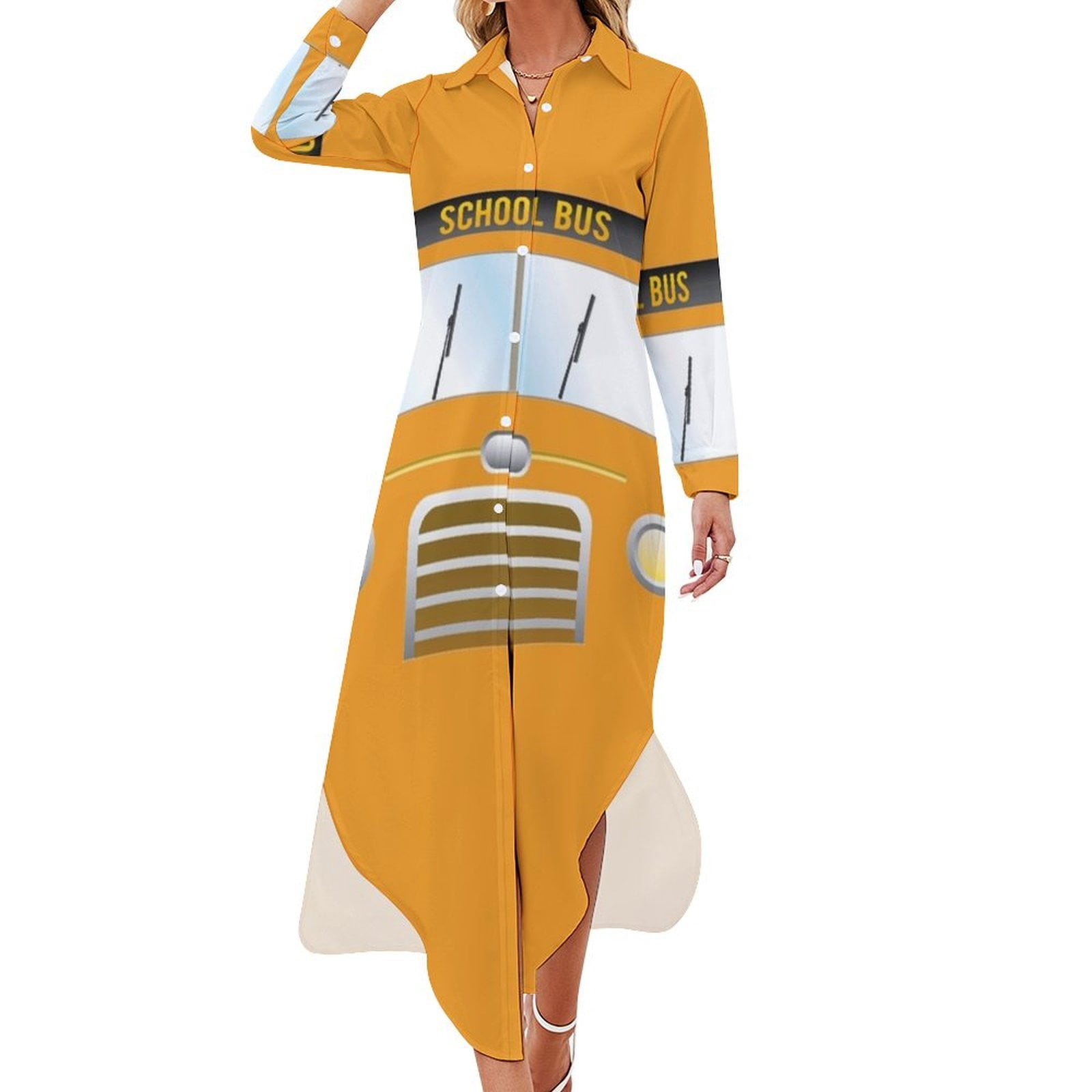 Yellow school bus costume - Perfect gift for husband and wife Long ...
