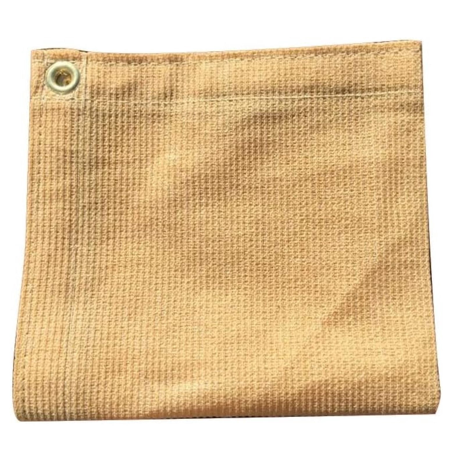 Yellow tan Color, 10 ft. x 26 ft. - 7 oz Premium 90% Shade Sail, Sun ...
