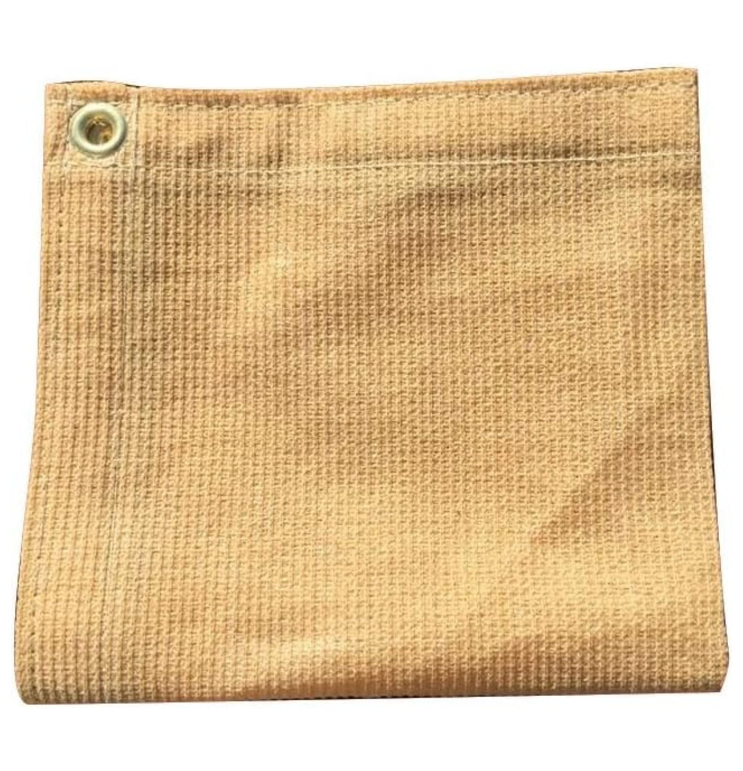 Yellow tan Color, 10 ft. x 10 ft. - 7 oz Premium 90% Shade Sail, Sun ...