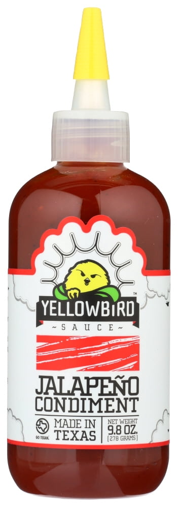 Yellowbird Hot Jalapeno Condiment Sauce with Onions, 9.8 oz - Walmart.com